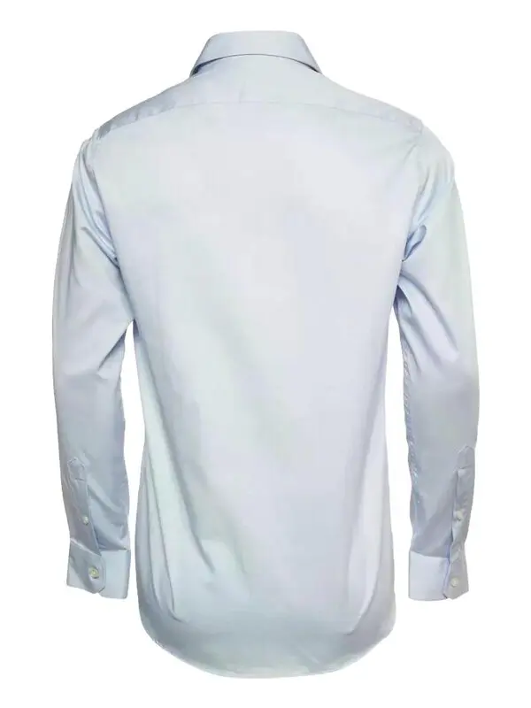 Roberto Cavalli Logo-embroidered Shirt - Blue
