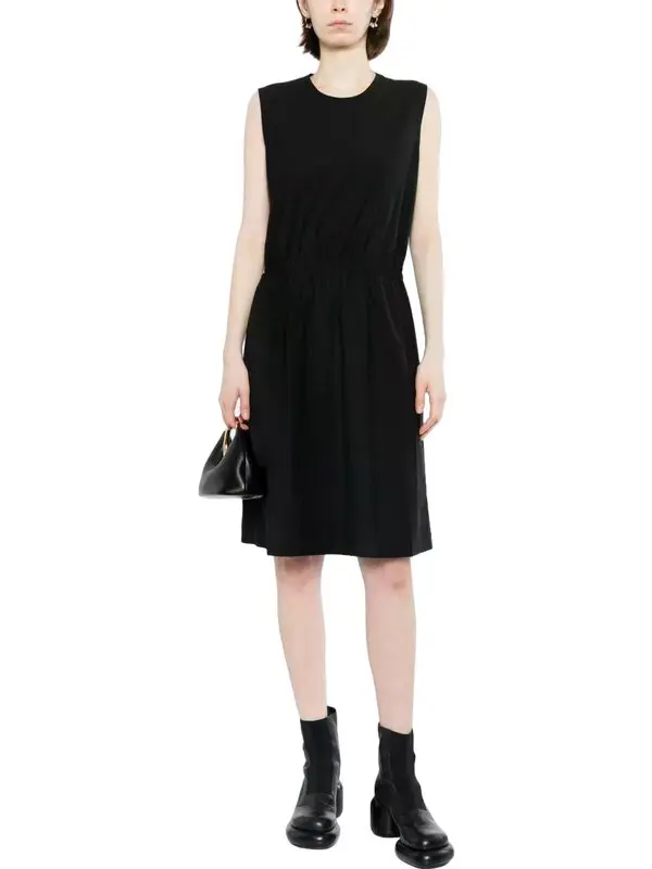 JNBY Sleeveless Round Neck Mini Dress - Black