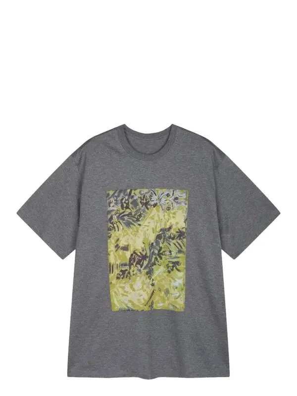 JNBY Flocked Graphic T-shirt - Grey