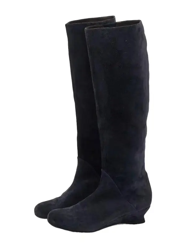 Bottega Veneta Suede Knee-length Boots - Blue