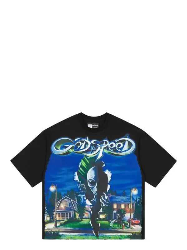 GODSPEED Graphic-print T-shirt - Black