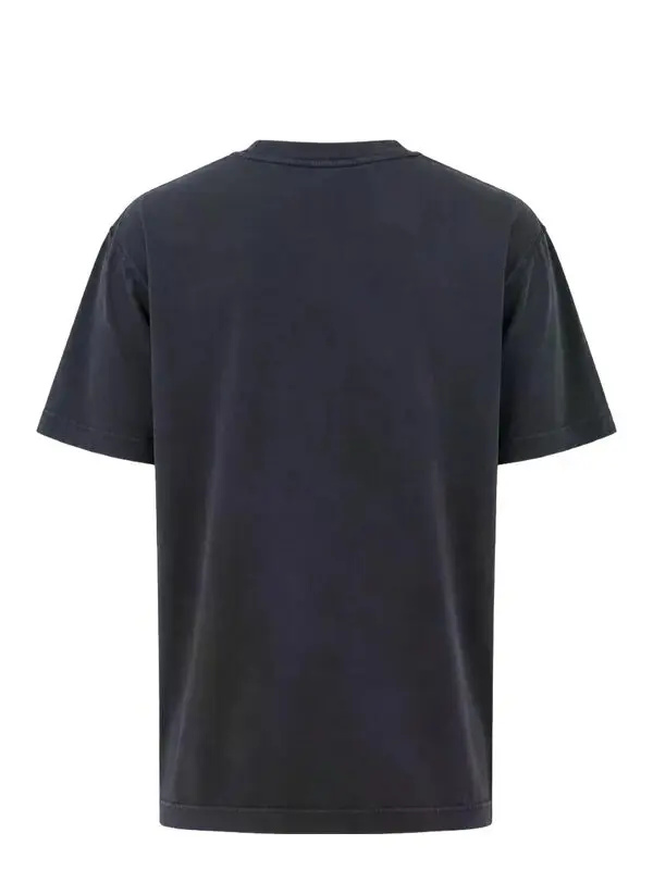 Closed Logo-embroidered T-shirt - Black