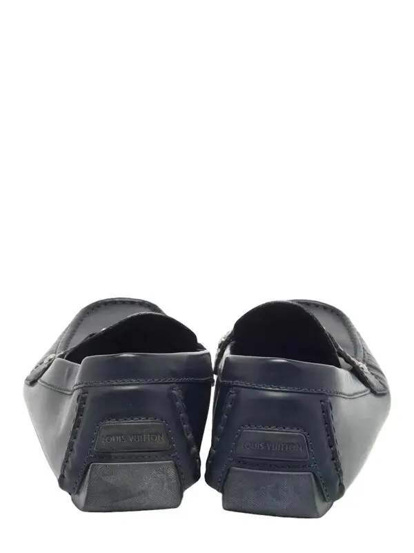 LOUIS VUITTON Monte Carlo Buckle Loafers - Blue