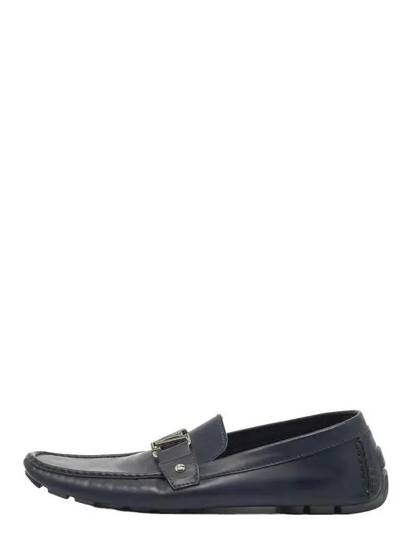 LOUIS VUITTON Monte Carlo Buckle Loafers - Blue