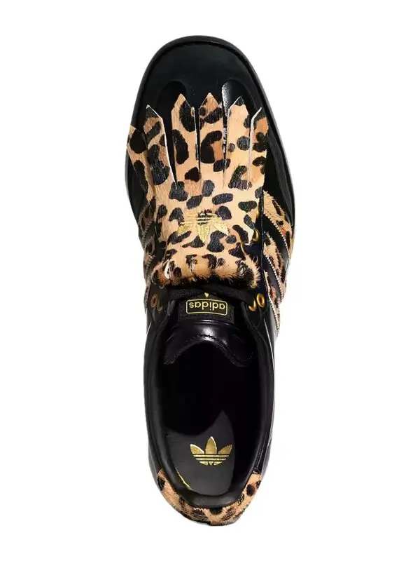 Adidas Samba B Leopard-print Sneakers - Black
