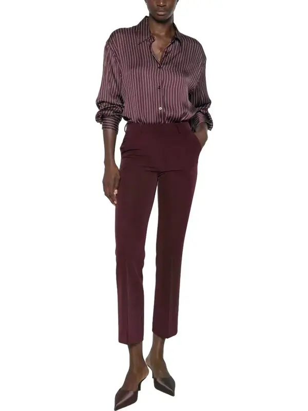 PT TORINO Slim-fit Tailored Trousers - Red