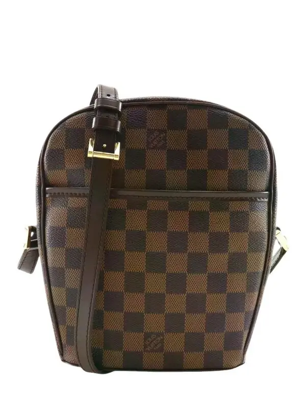 LOUIS VUITTON Damier Ebene Ipanema Pm Crossbody Bag - Brown