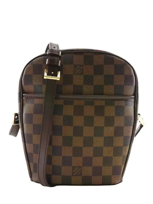 LOUIS VUITTON Damier Ebene Ipanema Pm Crossbody Bag - Brown