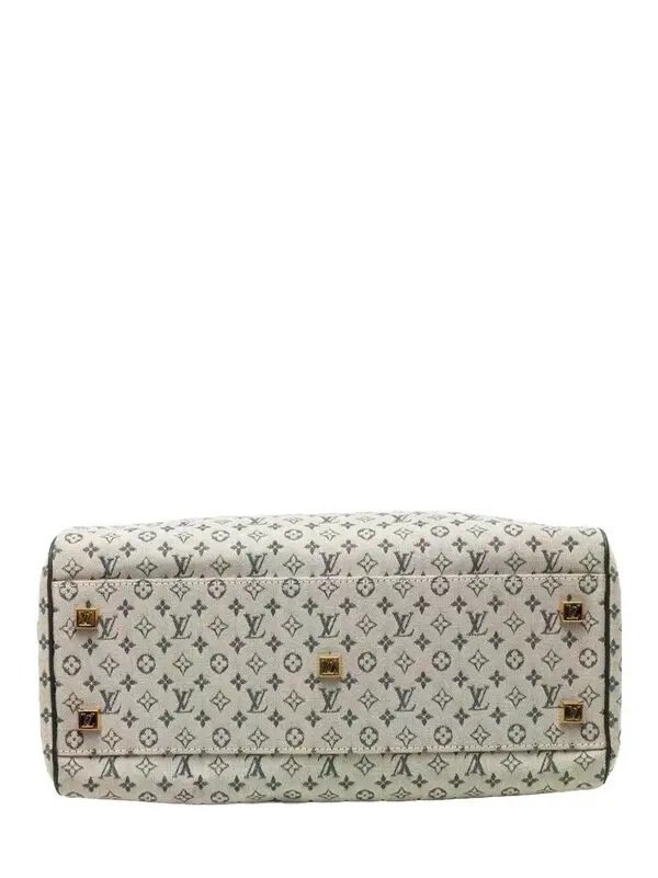 LOUIS VUITTON 2002 Monogram Mini Lin Josephine Gm Handbag - Grey