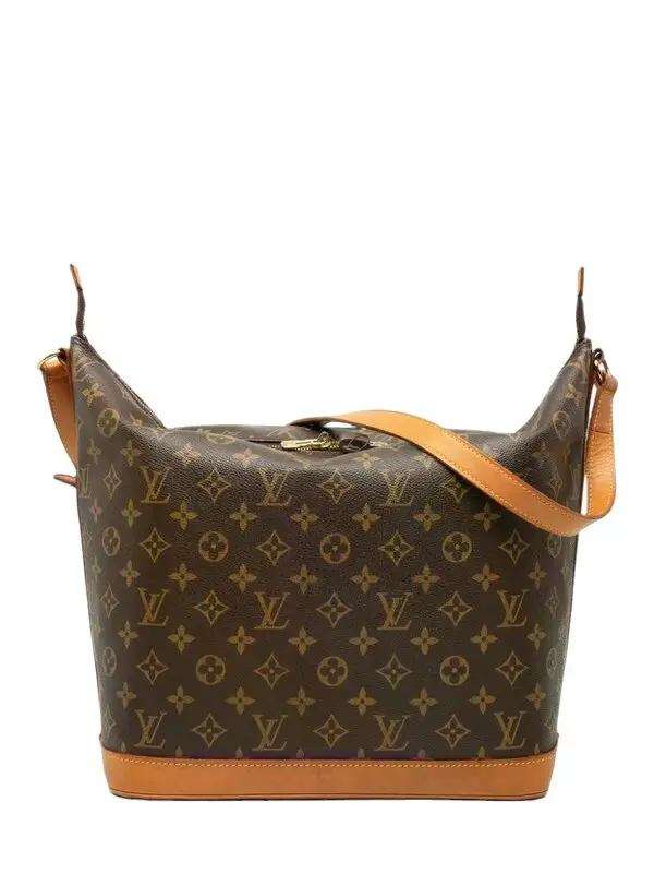 LOUIS VUITTON Monogram Canvas Amfar Three Shoulder Bag - Brown