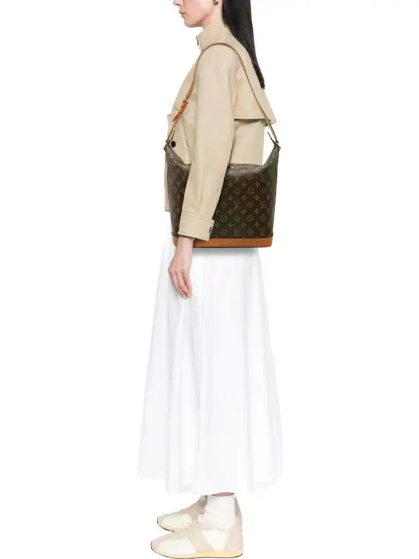 LOUIS VUITTON Monogram Canvas Amfar Three Shoulder Bag - Brown