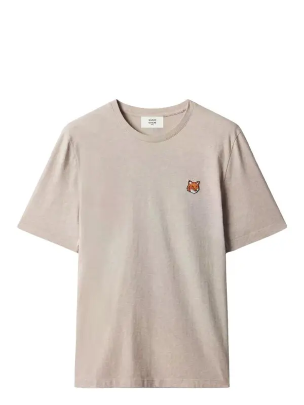 Maison Kitsuné Fox Head T-shirt - Neutrals