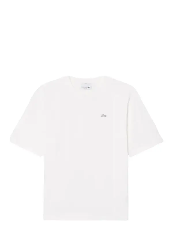 Lacoste Logo-patch Short-sleeve T-shirt - White