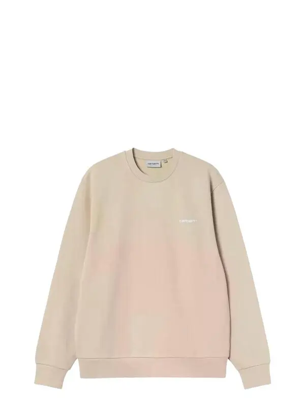 Carhartt Work In Progress Script Embroidery Sweatshirt - Neutrals