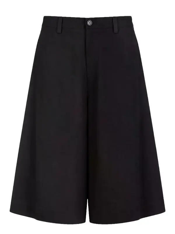 SOCIETE ANONYME Wide-leg Shorts - Black