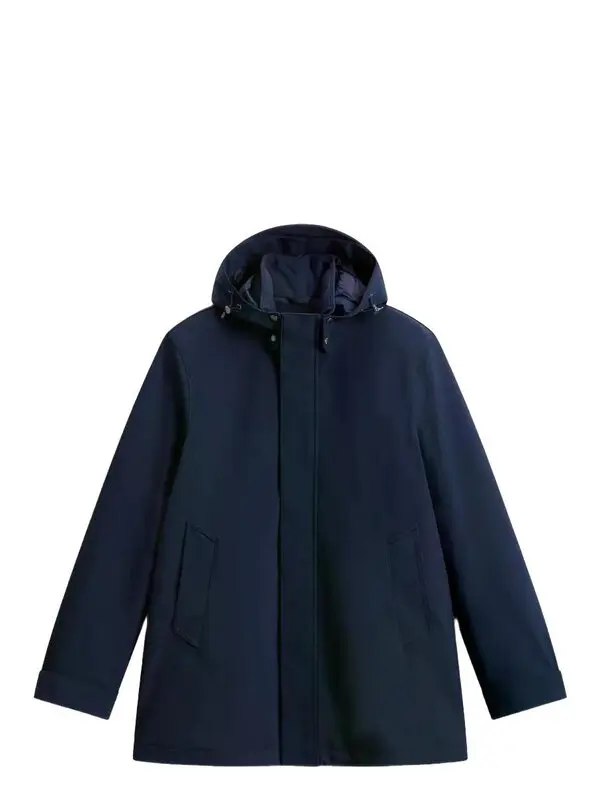 Woolrich Barrow Soft-shell Coat - Blue
