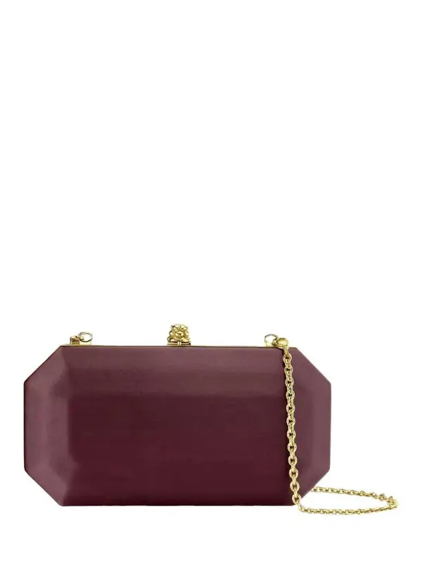 Tyler Ellis Small Perry Pinecone Clutch Bag - Brown