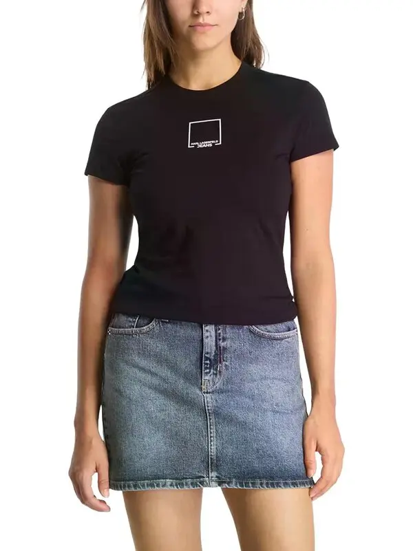 Karl Lagerfeld Logo-print T-shirt - Black