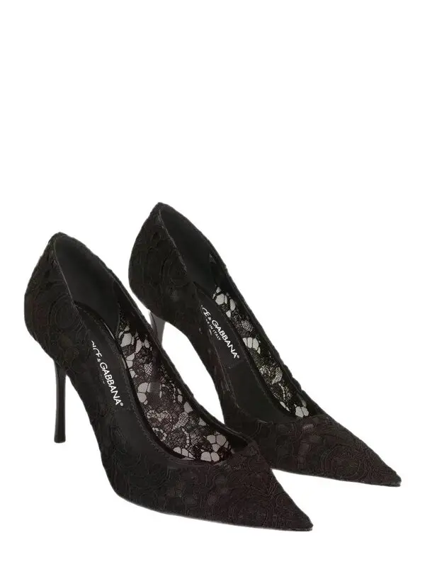 Dolce & Gabbana Lace Pumps - Black