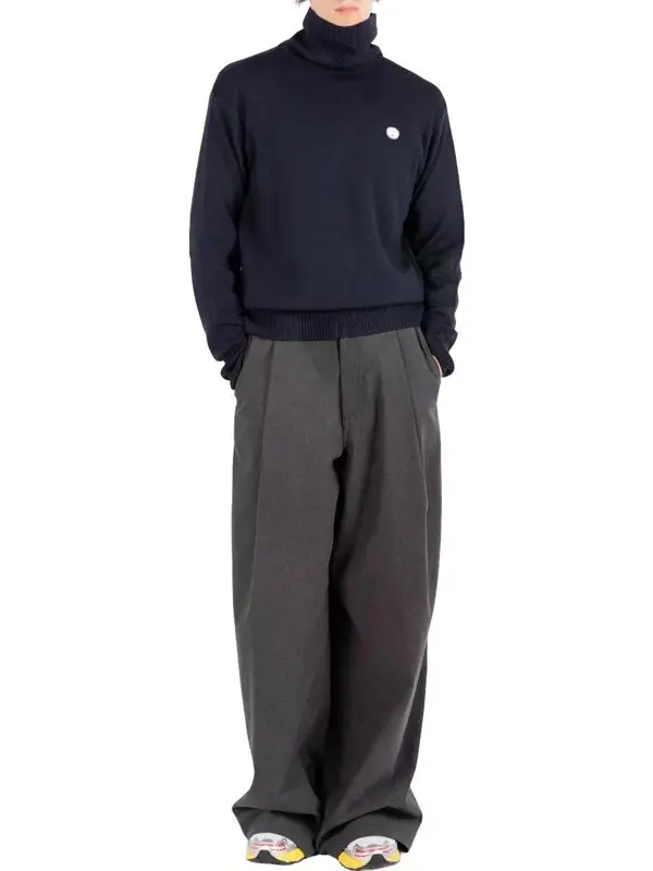 SOCIETE ANONYME St. Andrew Pleated Wide-leg Trousers - Grey