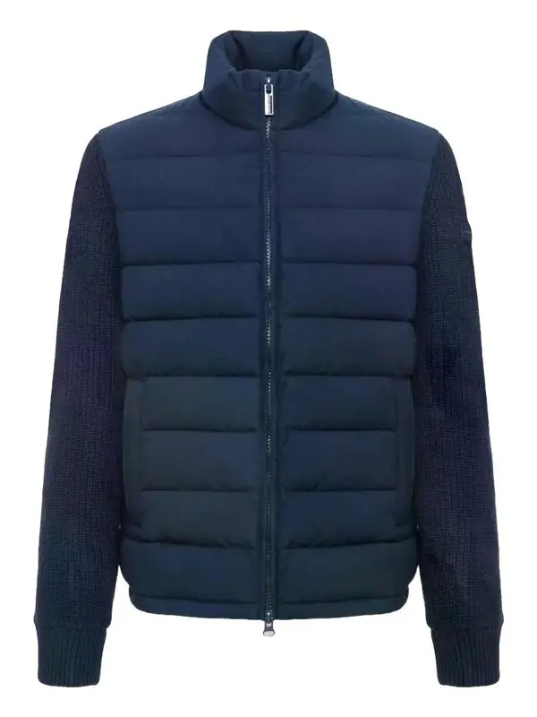 COLMAR Knit-sleeve Quilted Jacket - Blue