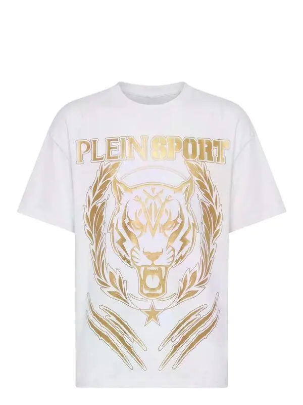 PLEIN SPORT Tiger Crest T-shirt - White