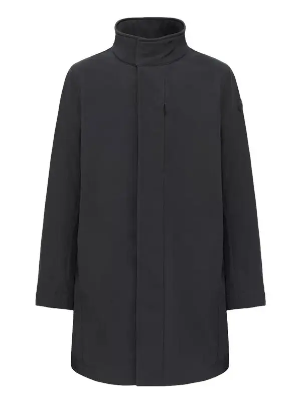 COLMAR Single-breasted High-neck Coat - Black