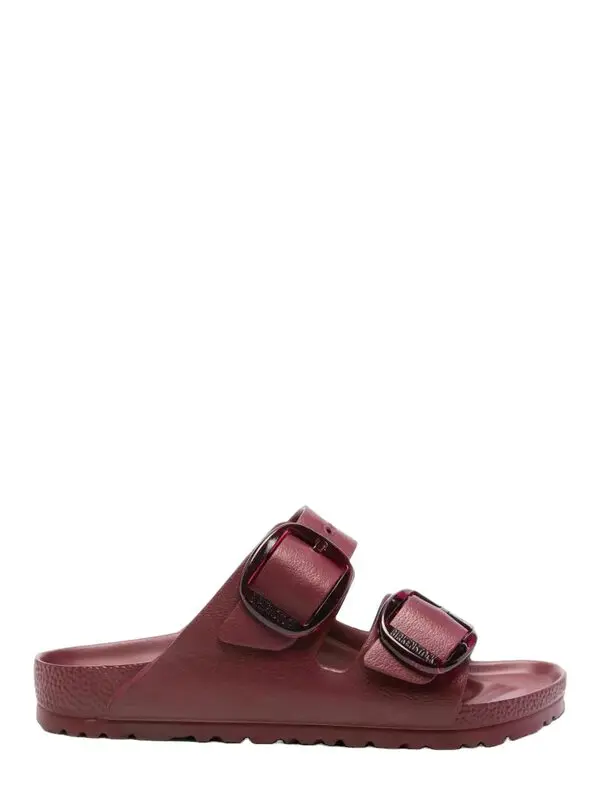 BIRKENSTOCK Madrid Big Buckle Flat Sandals - Red