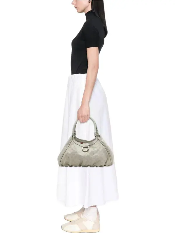 Gucci Abbey D Ring Shoulder Bag - White