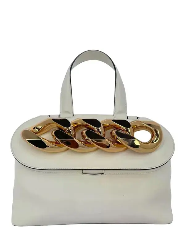 JW Anderson Chain Design Crossbody Bag - White