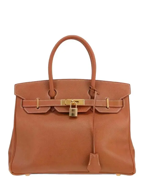 Hermès 1997 30 Birkin Handbag - Brown
