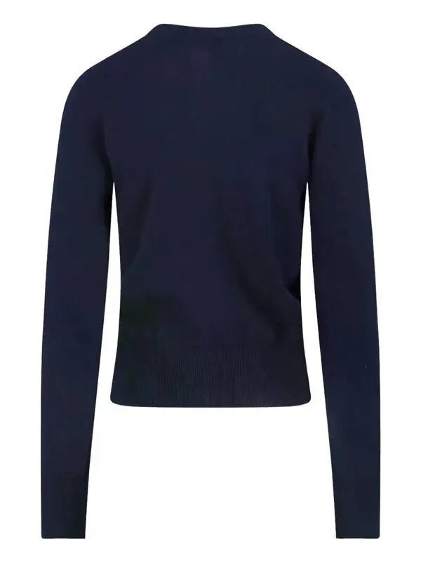 Extreme Cashmere Button Little Cardigan - Blue