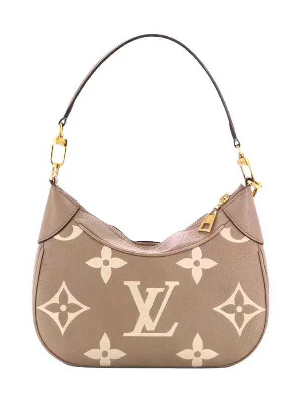 LOUIS VUITTON Bagatelle Nm Handbag Monogram Empreinte Giant Shoulder Bag - Brown