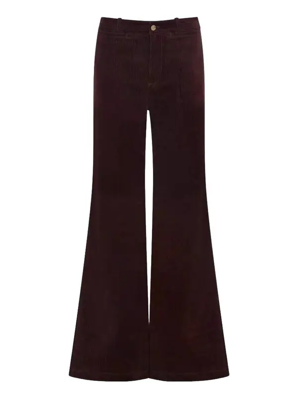 Cara Cara Annie Flared Corduroy Trousers - Brown