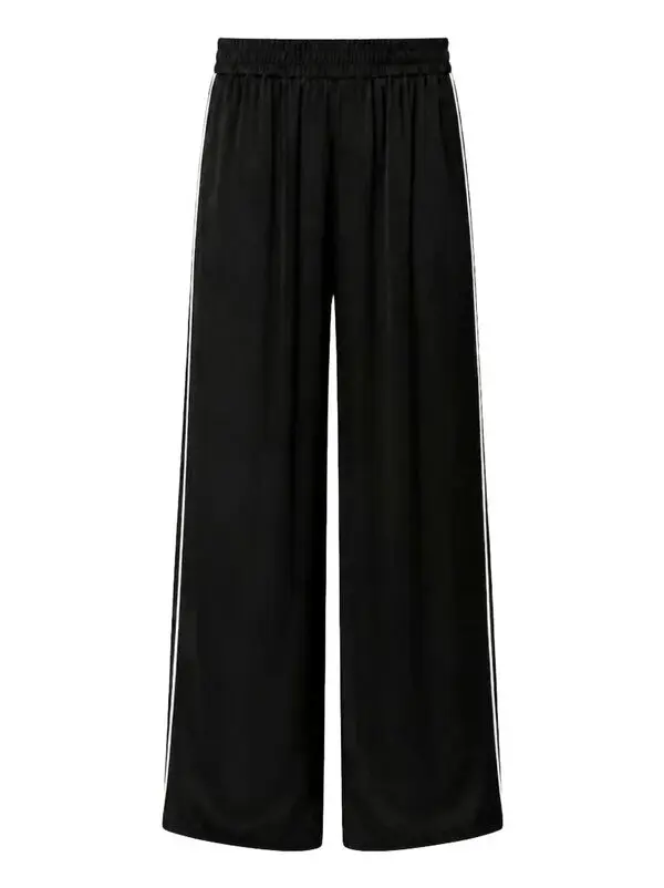 Zadig&Voltaire Wide-leg Satin Trousers - Black