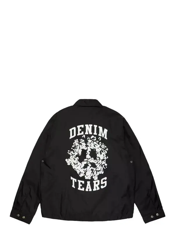 DENIM TEARS Peace Wreath Shirt Jacket - Black