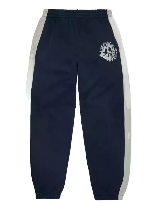 DENIM TEARS U-paneled Track Pants - Blue