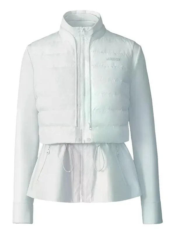 Mackage Priscilla Quilted-panel Jacket - White