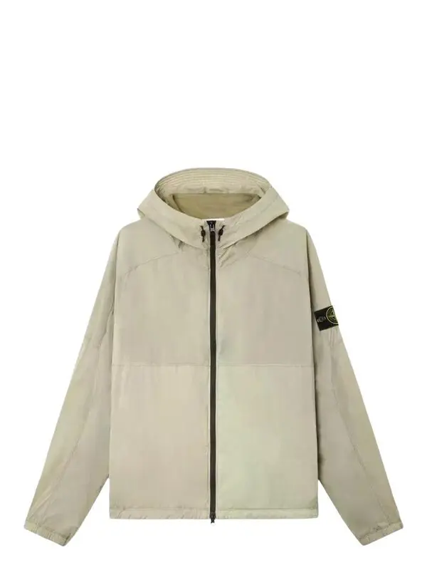Stone Island Ultralight Nylon Stretch-tc Hooded Jacket - Neutrals