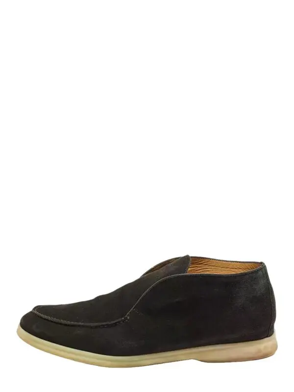 Loro Piana Open Walk Ankle Boots - Black
