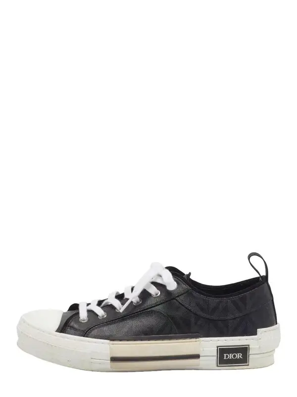 Dior Canvas B23 Low-top Sneakers - Black