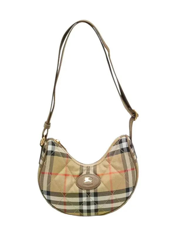 Burberry Horseshoe Quilted Shoulder Bag - Neutrals