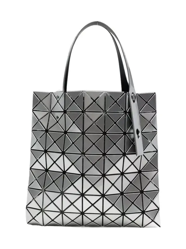 Issey Miyake Prism Basics Geometric Tote Bag - Silver