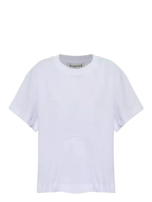 Munthe Vupiter Cotton T-shirt - White