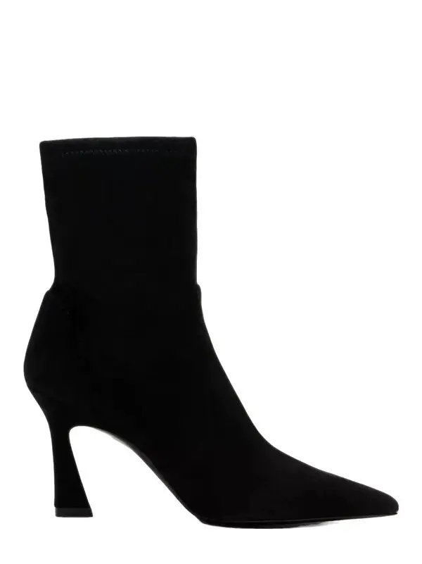 STUART WEITZMAN Vinnie Sculptural Heel Ankle Boots - Black