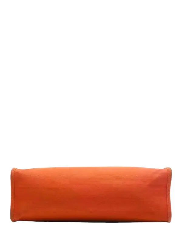 Hermès 2013 Toile Herbag Zip 31 Satchel - Orange