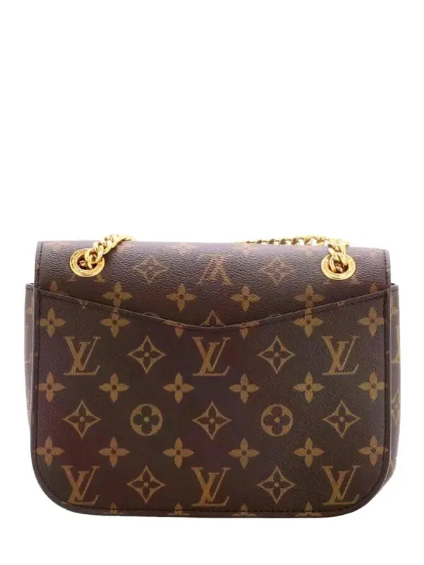 LOUIS VUITTON Passy Monogram Canvas Crossbody Bag - Brown