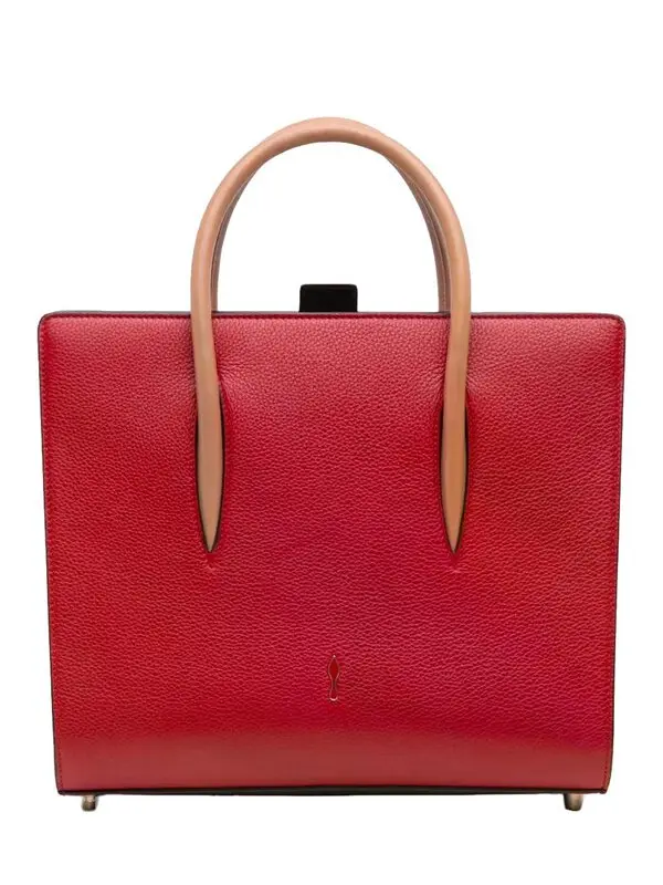 CHRISTIAN LOUBOUTIN Medium Paloma Tote Satchel - Red