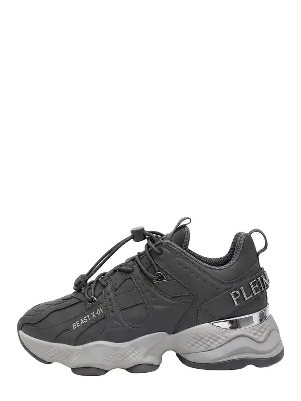 PLEIN SPORT Runner Beast X-01 Sneakers - Grey
