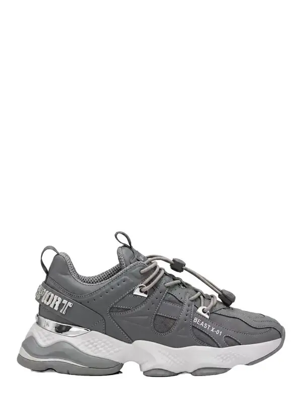 PLEIN SPORT Runner Beast X-01 Sneakers - Charcoal